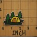 Camping Patch, Stay Wild Patch, Tent Patch, Iron on Patch, Embroidered ...