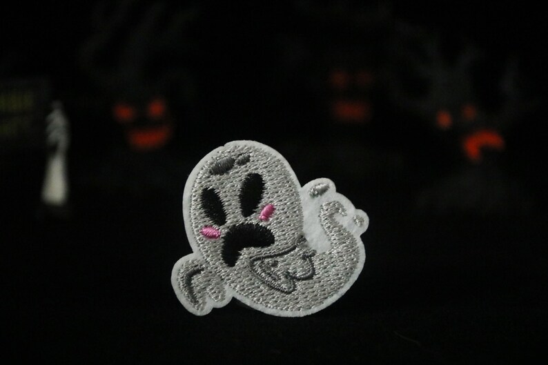 Ghost Patch, for Halloween Patch, Iron on Patch, Embroidered Patch ...