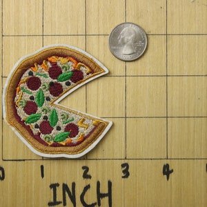Pizza Patch, Iron on Patch, Embroidered Patch, Applique, Patch for Jacket, Patch for Backpack - Etsy