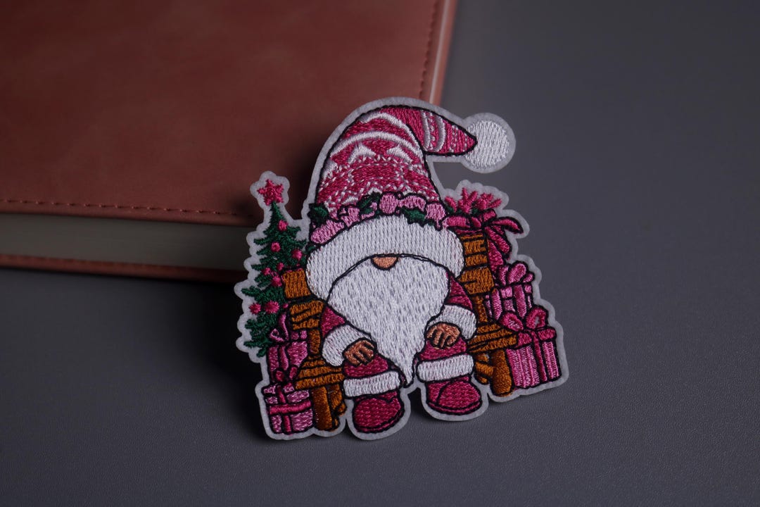 Cute Father Christmas Patch, Gifts Patch, for Christmas, Iron on Patch ...