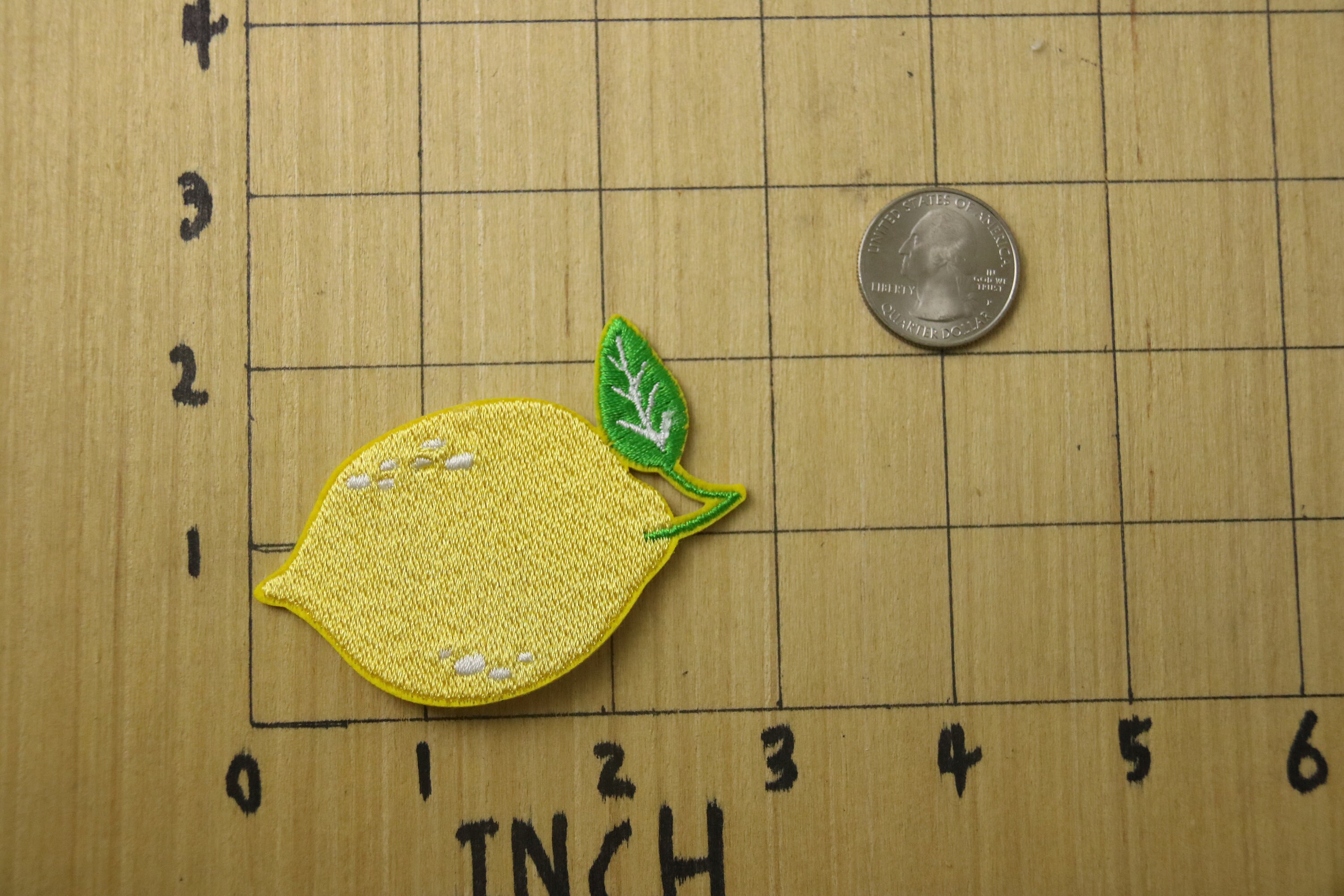 Gorgeous Lemon Patch, Iron on Patch, Embroidered Patch, Applique, Patch for Jacket, Patch for ...