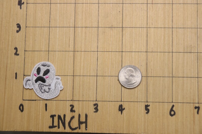 Ghost Patch, for Halloween Patch, Iron on Patch, Embroidered Patch ...