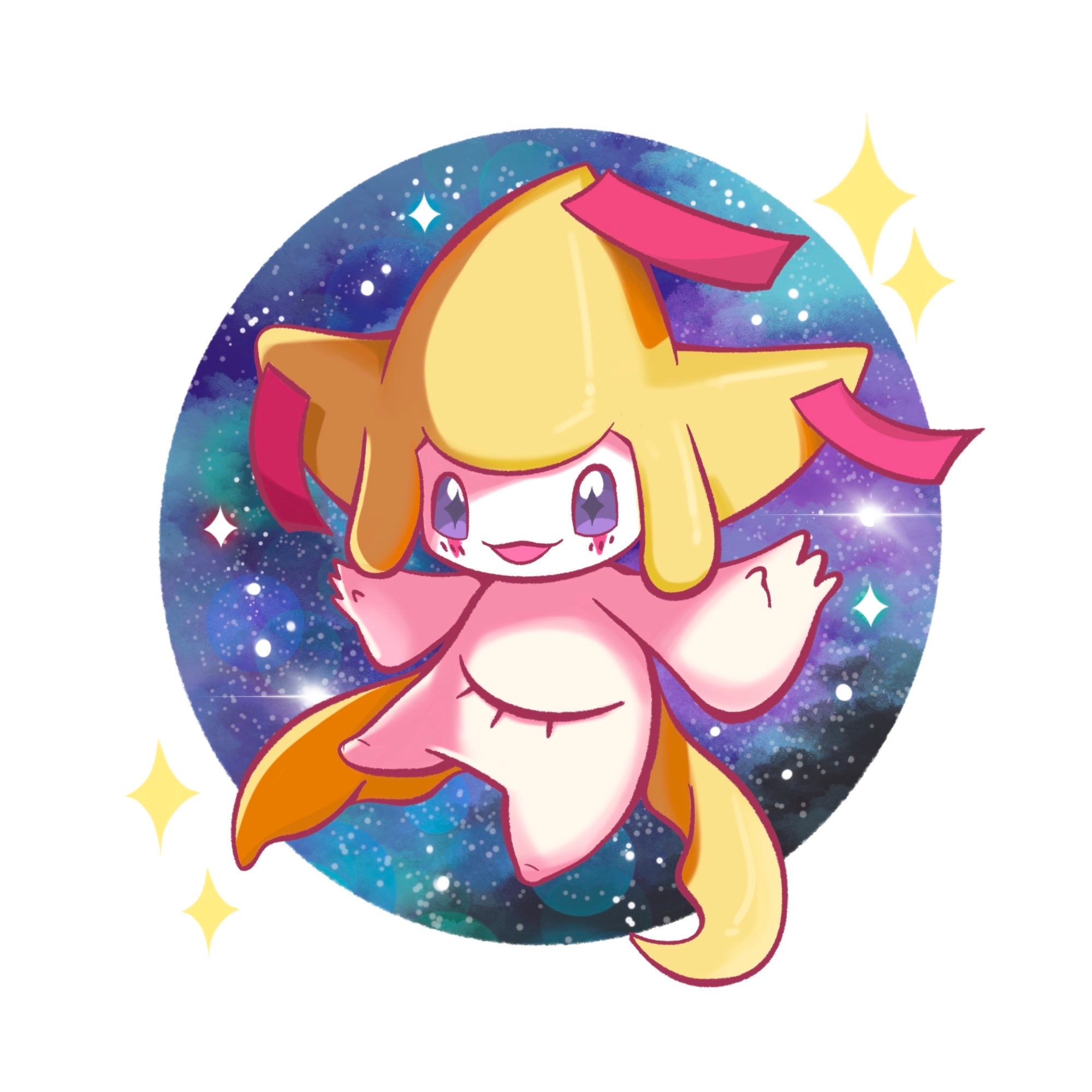 Shiny Jirachi Pokémon Sticker - Etsy