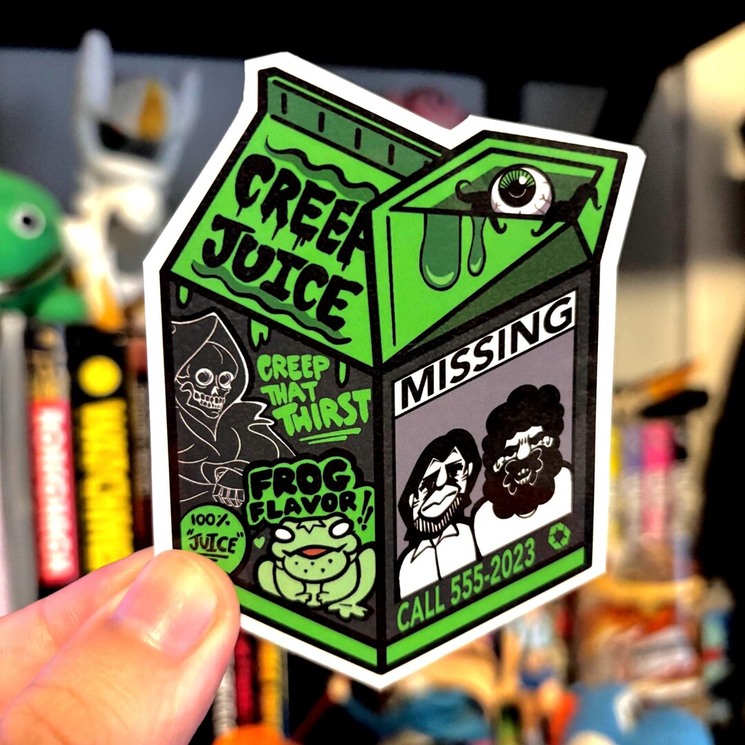 Creep Juice Creep Cast Sticker - Etsy