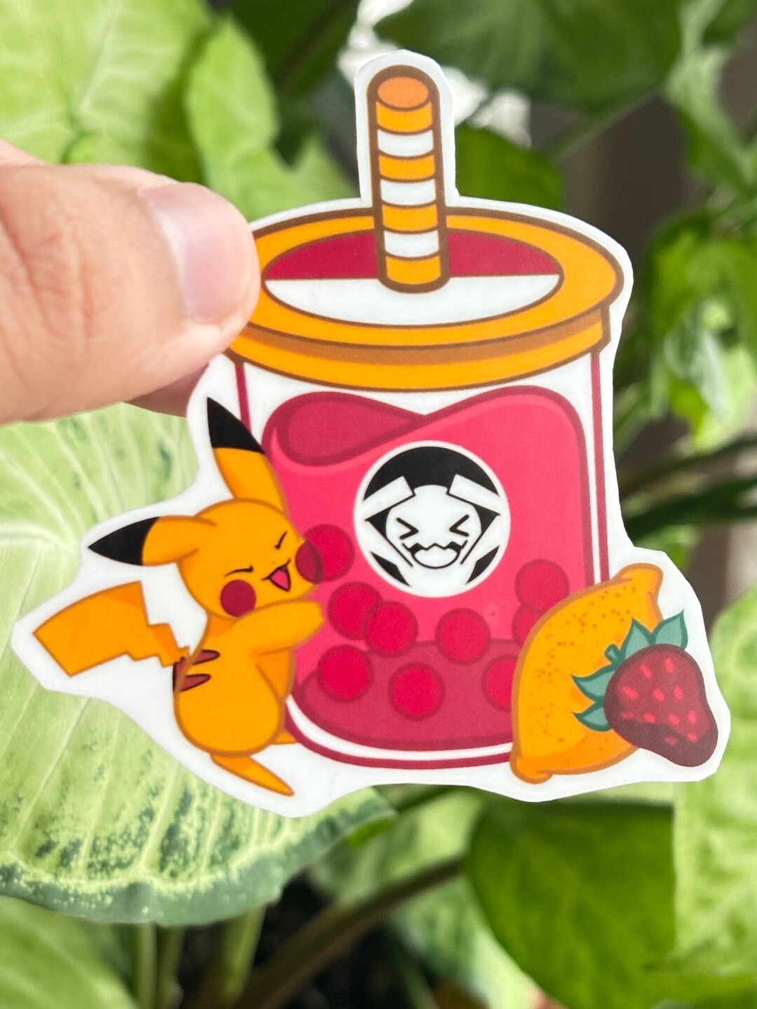 Pokémon Boba Tea Pikachu - Etsy