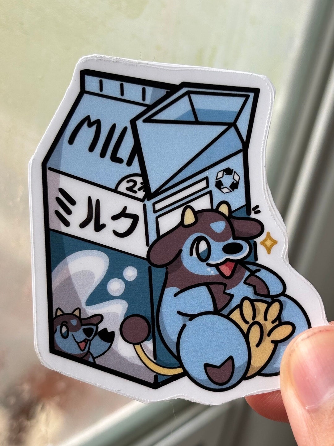 Cute Shiny Miltank Milk Pokémon Sticker - Etsy