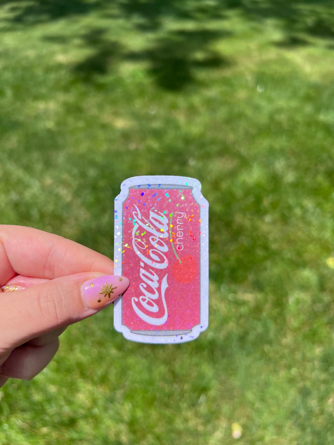 Cherry Coke Sticker, Cherry Coke Lover Sticker, Coca Cola Lover, Soda ...