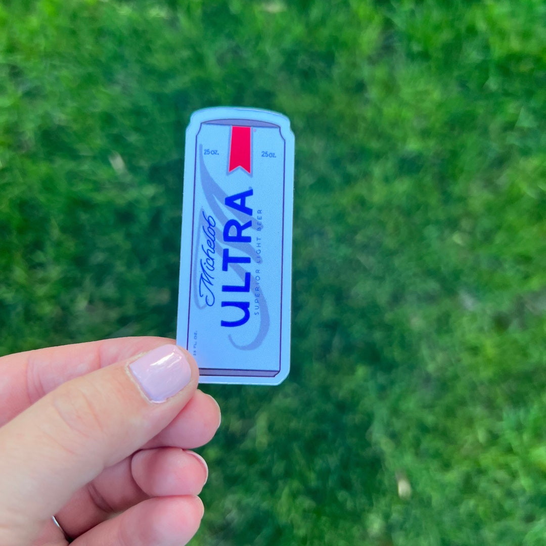 Michelob Ultra Sticker, Beer Sticker, Beer Lover Sticker, Michelob ...