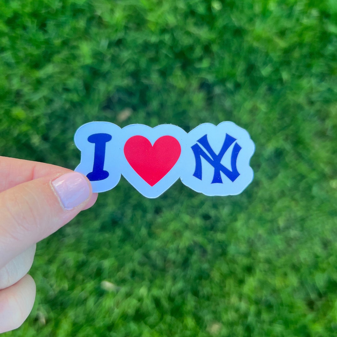 NY Sticker, New York Sticker, I Love NY Sticker, Baseball Sticker, MLB ...
