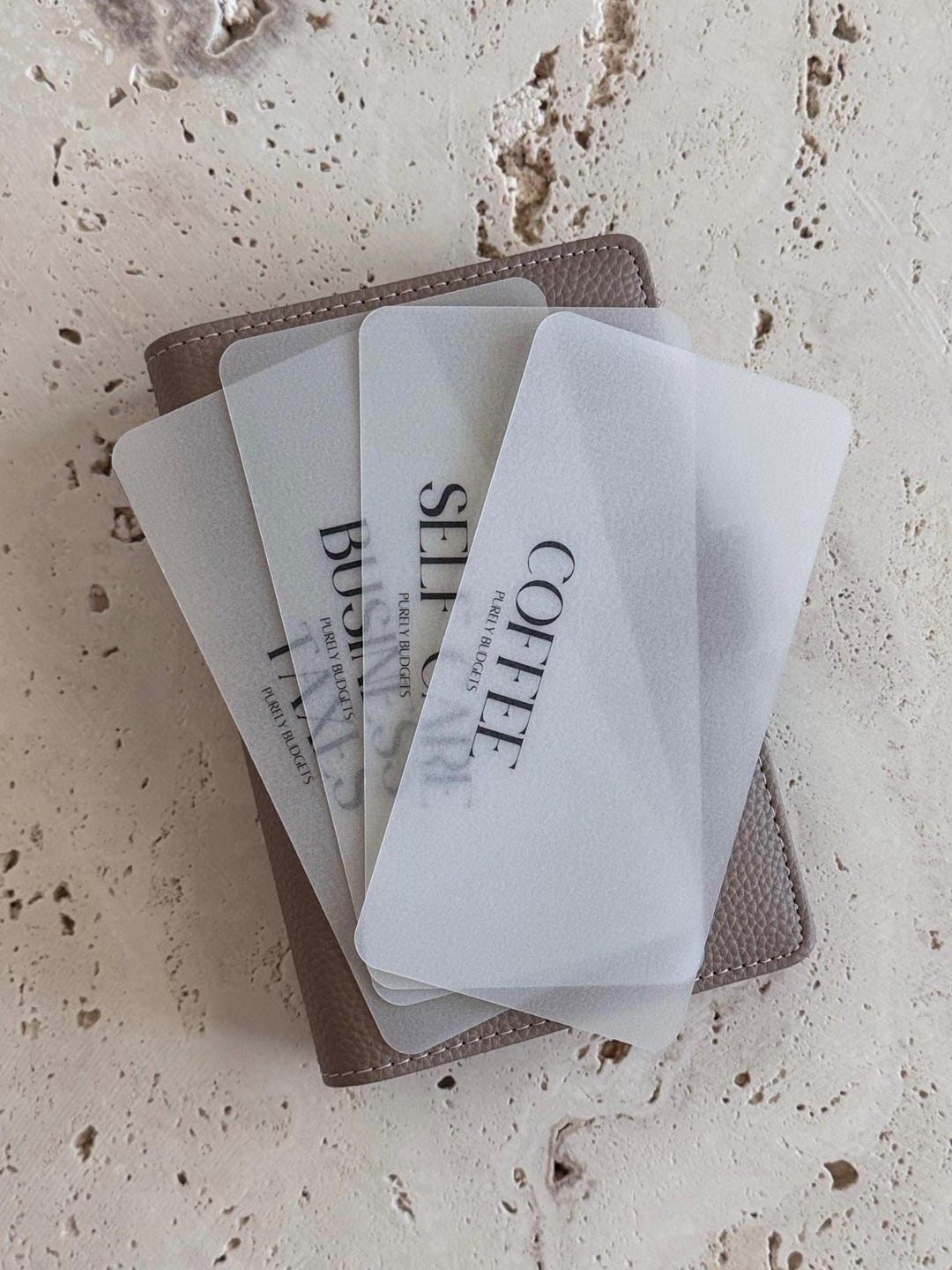 Custom Matte Vellum Cash Envelope Inserts | Laminated Style 3 - Etsy