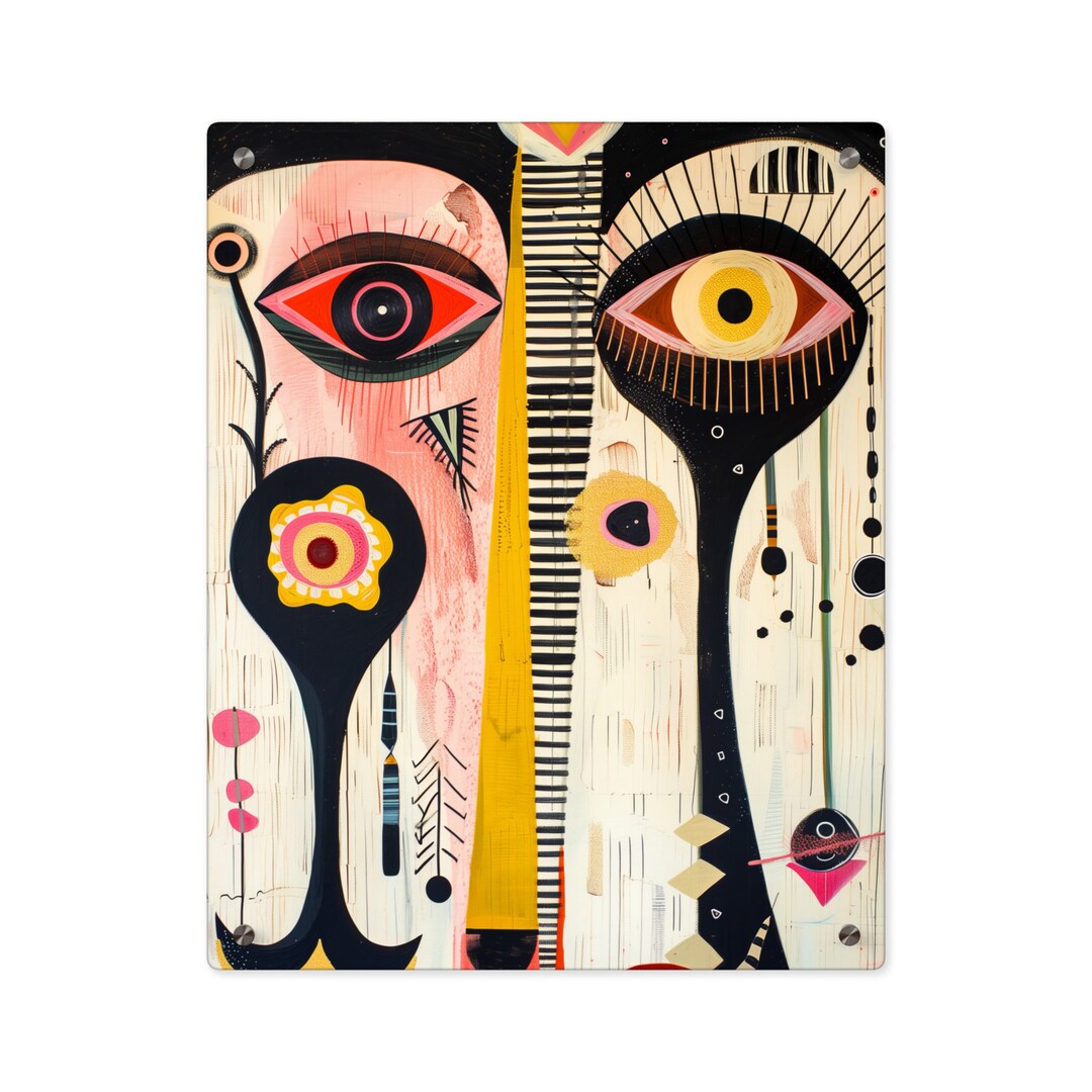Imaginary Friends Acrylic Wall Art Panel - Ready to Hang Acrylic Print ...
