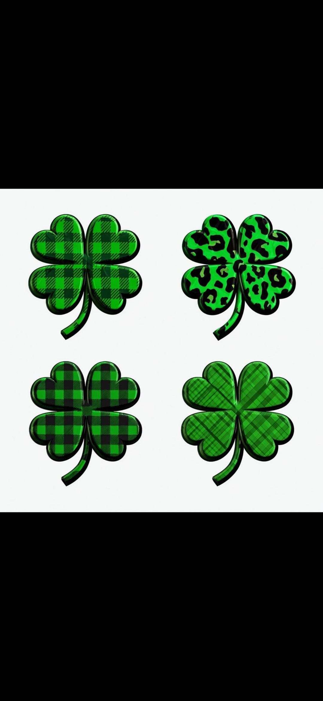 St Patrick’s Day, 4 Leaf Clover Download for Any Type of Crafting! - Etsy