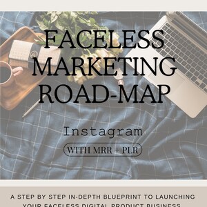 Faceless Digital Marketing Road-map MRR PLR - Etsy