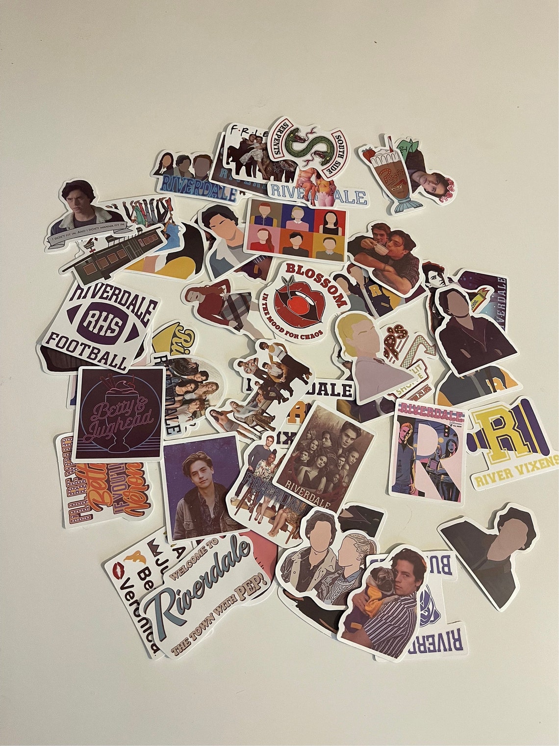 Riverdale Inspired Aesthetic Cute Water-proof Stickers Pack for Fans ...