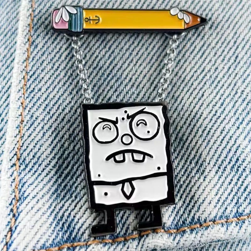 Spongebob Pin - Etsy