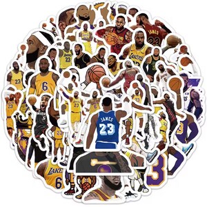 Lebron James Sticker Pack NBA King James Stickers | Lakers, Miami ...