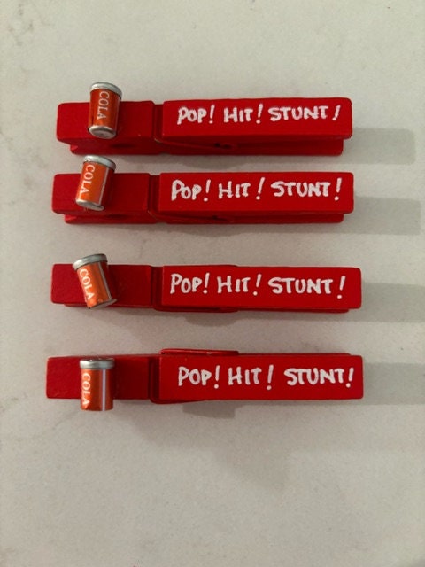 Hand Made Cheer Pins/spirit Clips. - Etsy