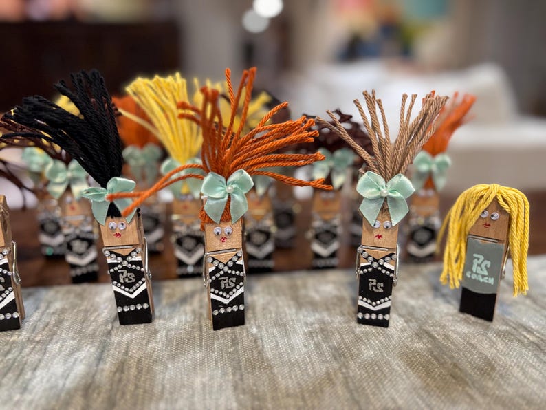 Personalized Team- Cheer Pins/spirit Clips - Etsy