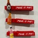 Hand Made Cheer Pins/spirit Clips. - Etsy