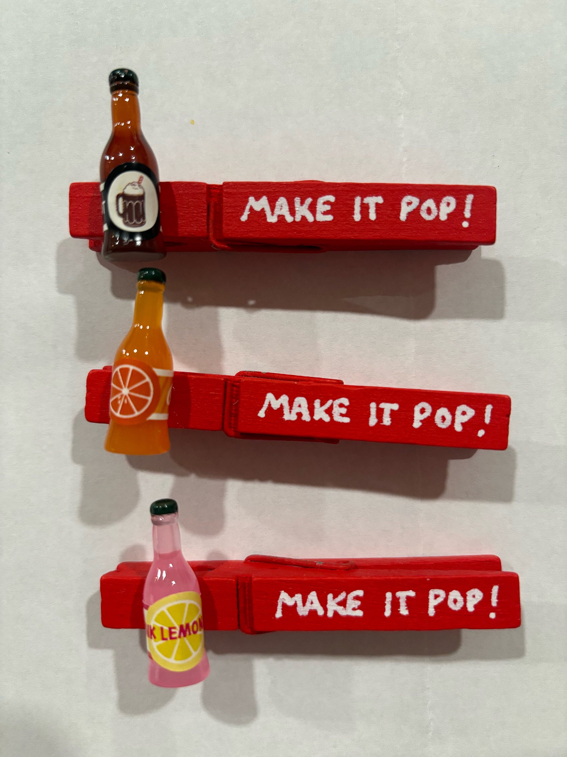 Hand Made Cheer Pins/spirit Clips. - Etsy