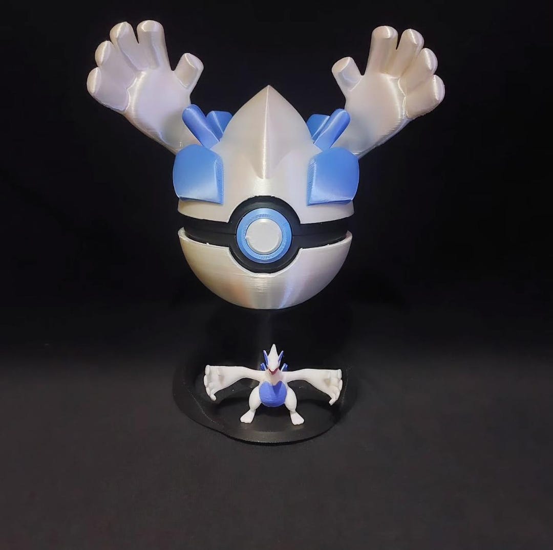 Lugia Themed Pokeball Set - Etsy