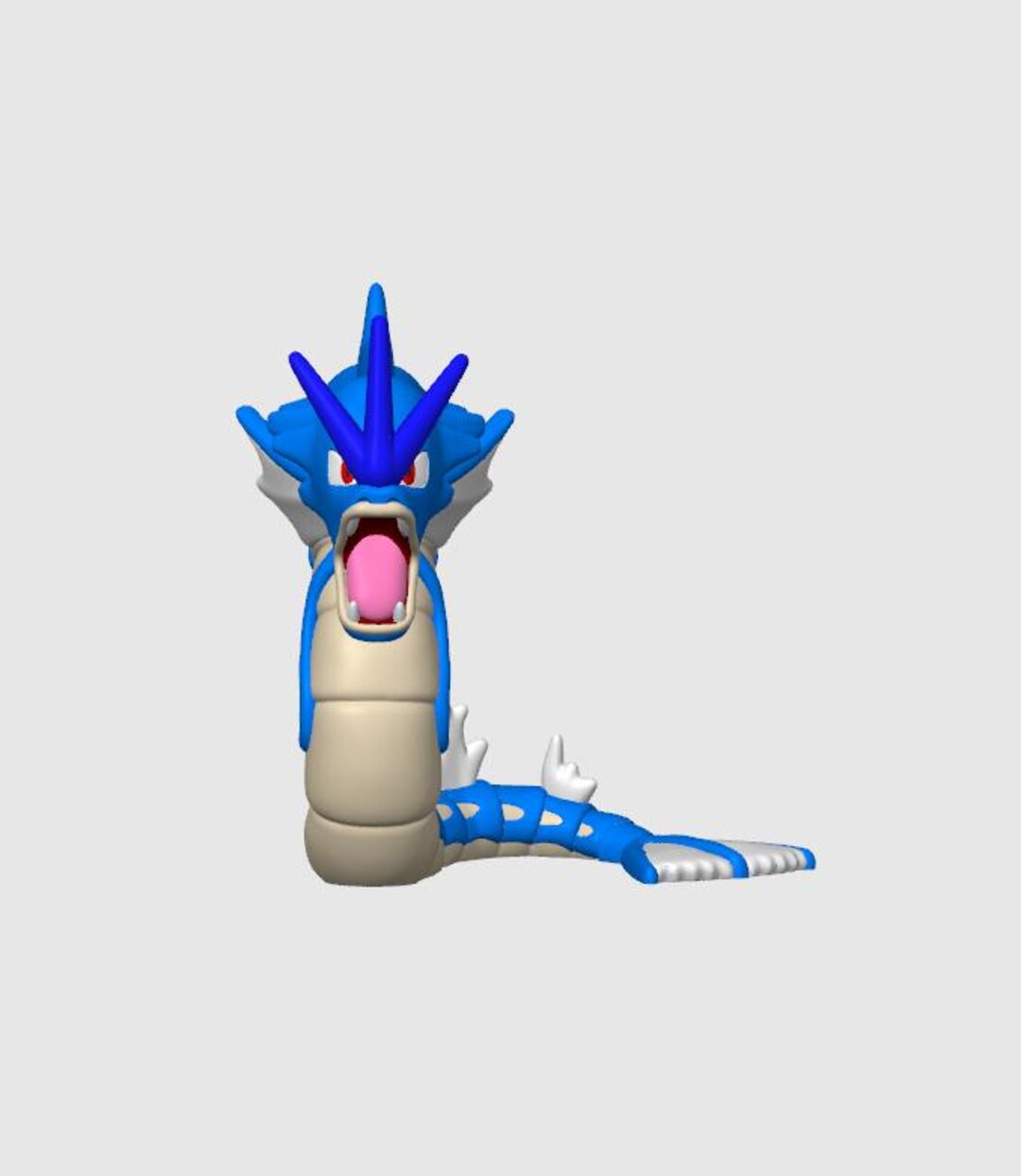 Pokemon Figure Gyarados Gift 3d Printed Special Multi Color Option - Etsy