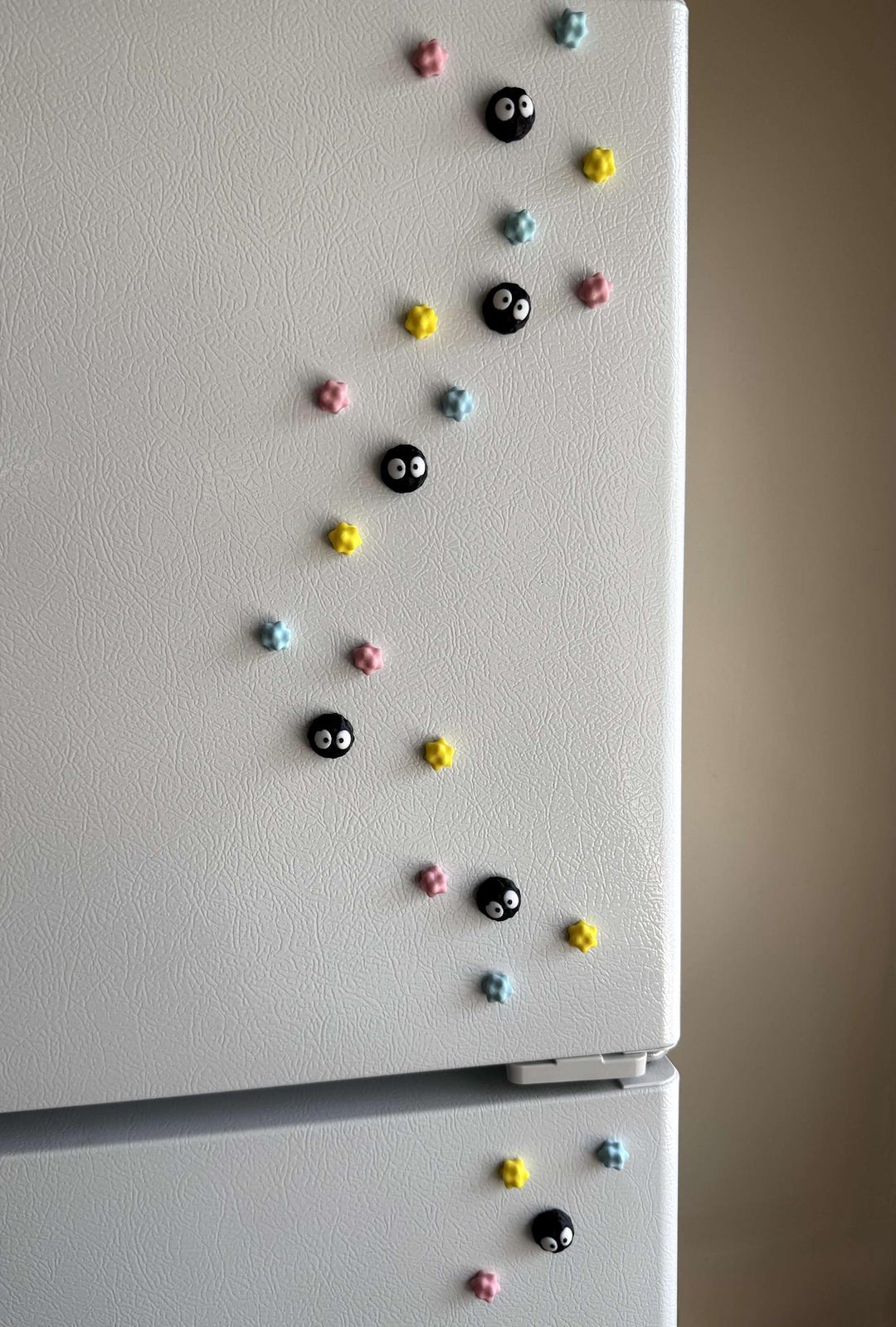 3D Printed Soot Sprite Magnets: Colorful Candy Fridge Decor - 24 Piece ...