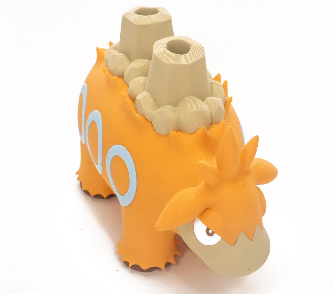 3D Printed Pokemon Camerupt Figure 4 Inches Tall - Etsy