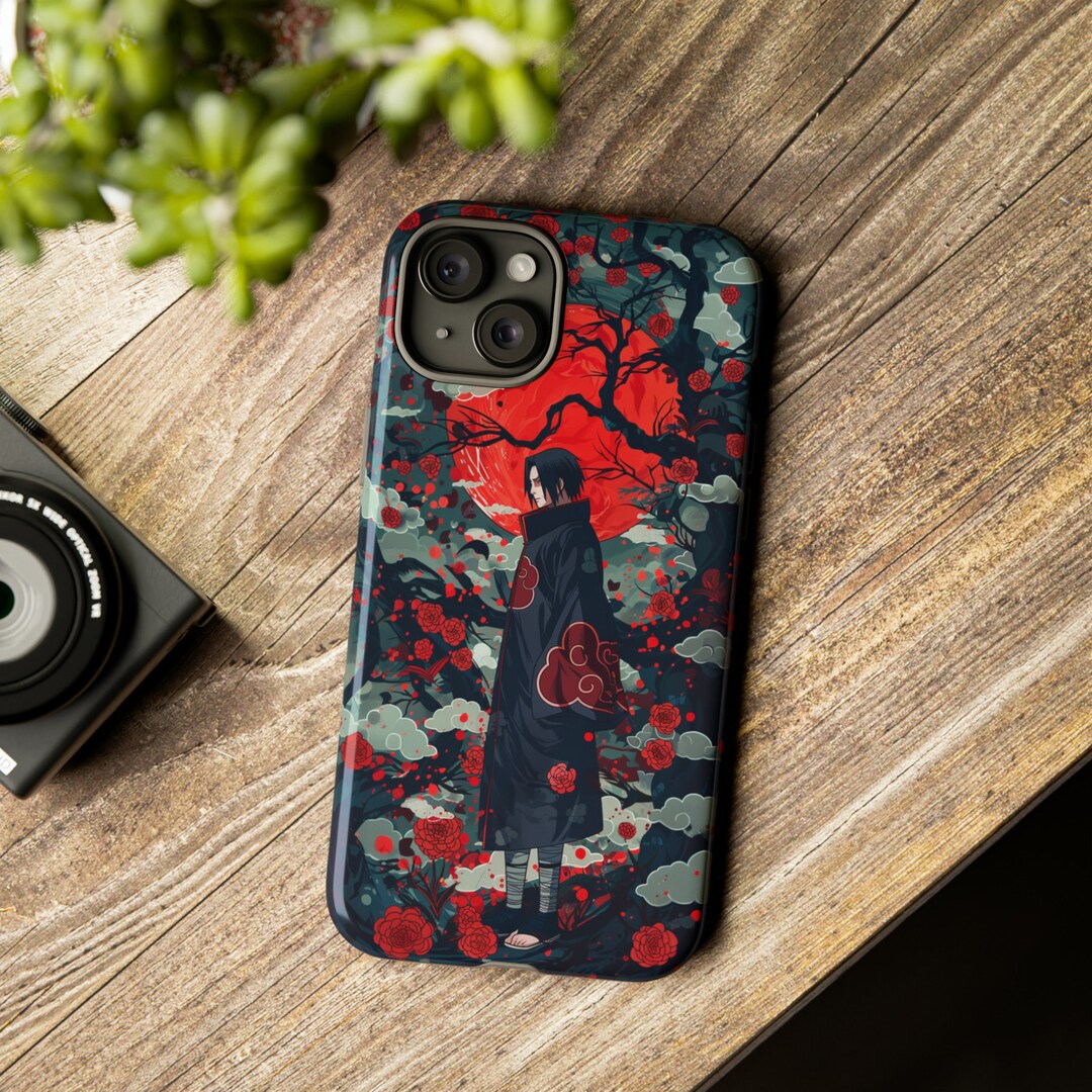 Turbotrendzs Itachi Uchiha Phone Case, Perfect Gift for Naruto Fans for ...