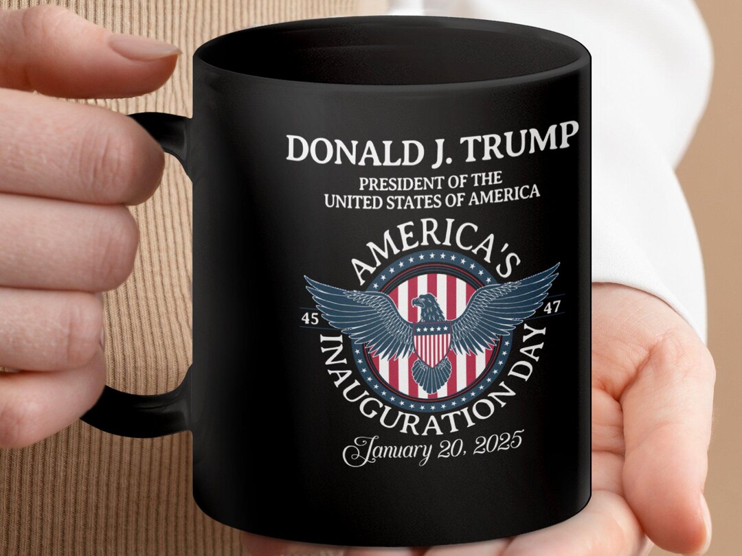 Trump 47th President Inauguration Day Coffee Mug Gift, Political Gift ...