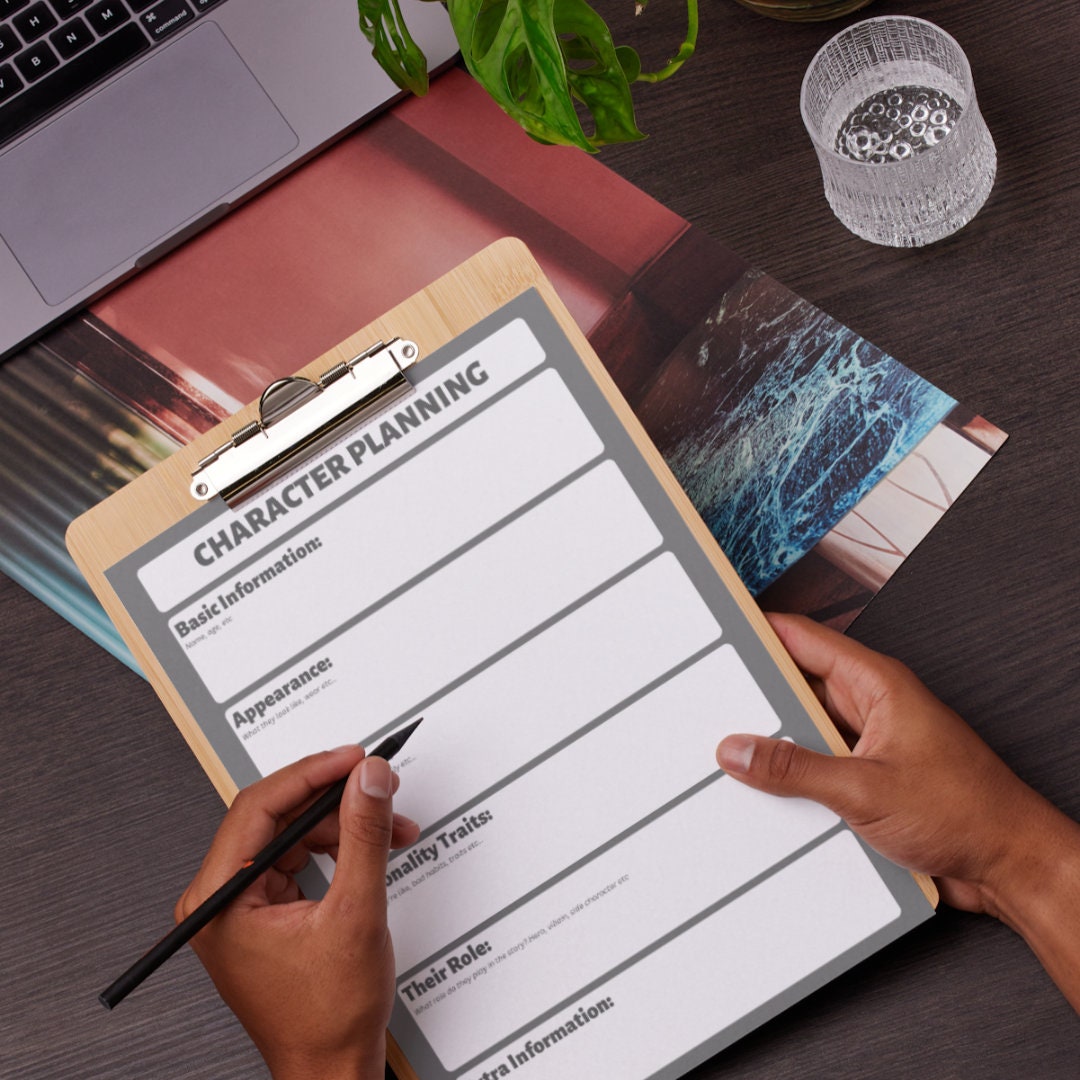 Character Planning Template I Writing Exercise I PDF Printable - Etsy