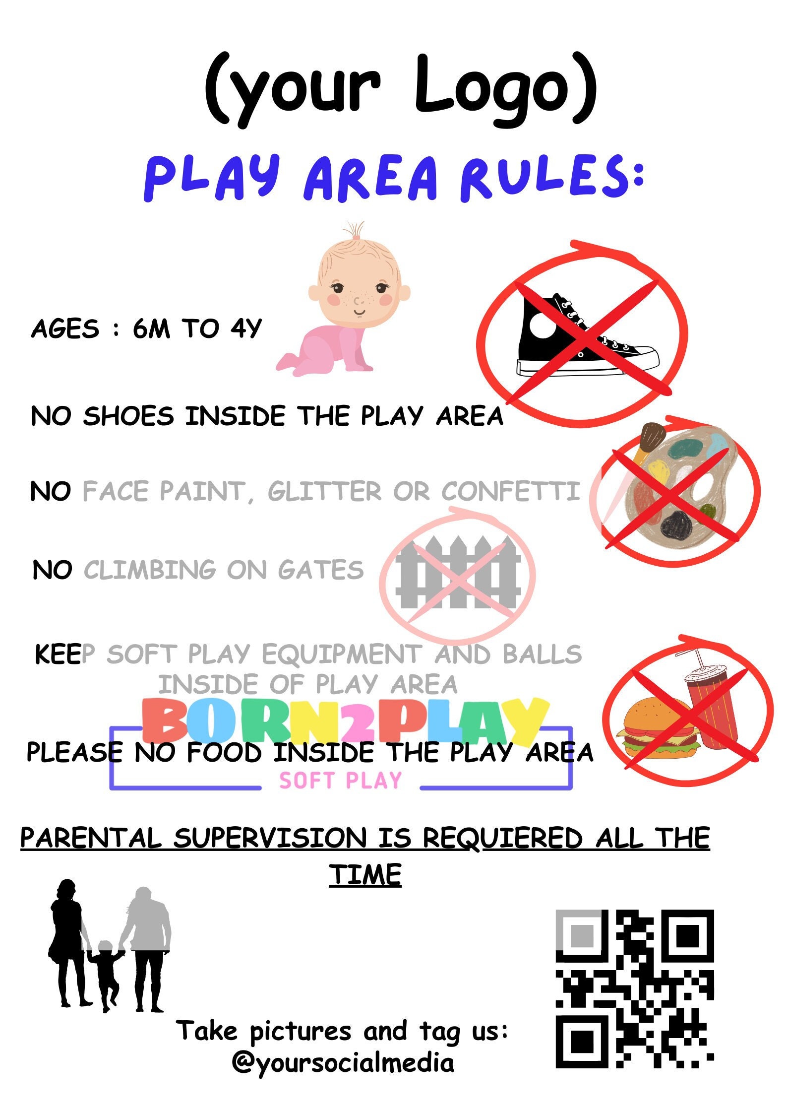 Soft Play Rules - Etsy
