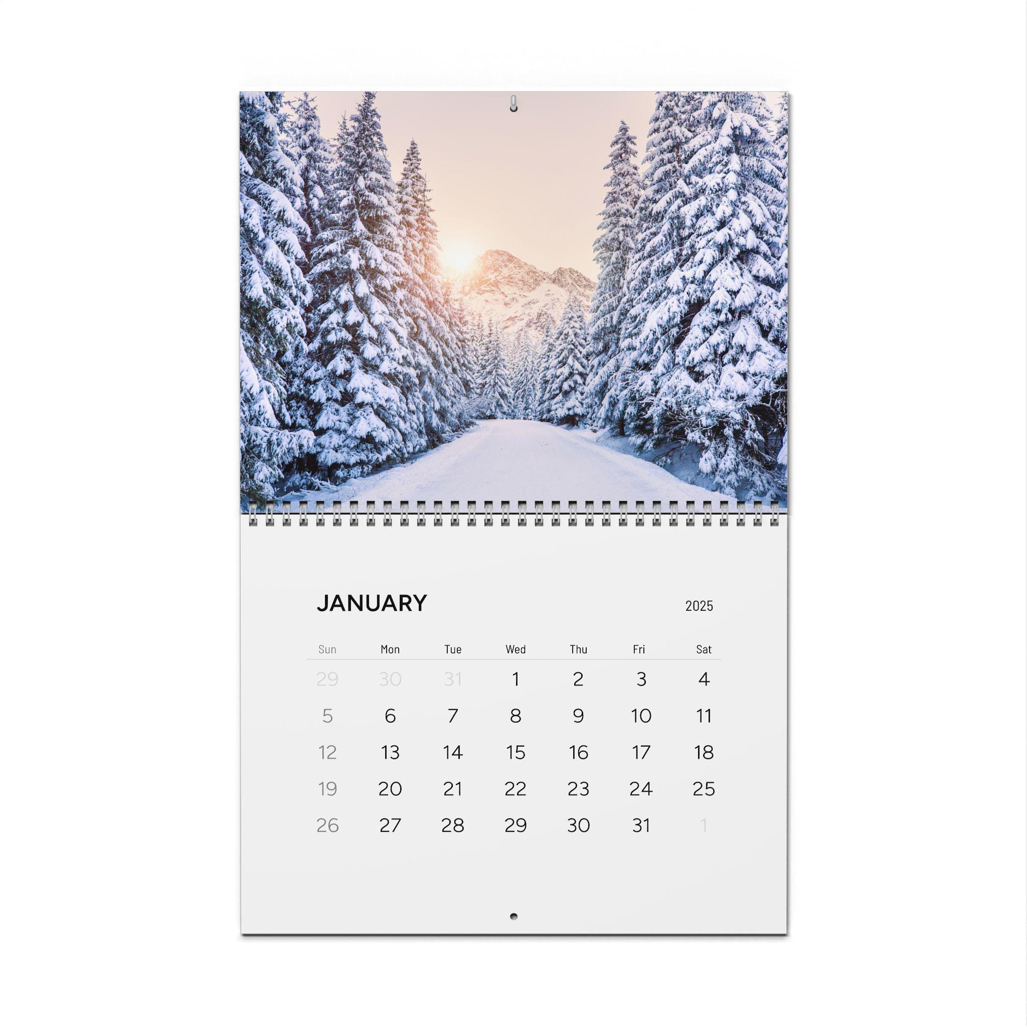 Scenic, Seasonal Wall Calendar 2025 - Etsy