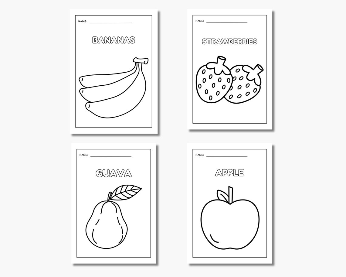 Food Colouring Pages With Stickers Printable Lessons Teacher Lessons ...