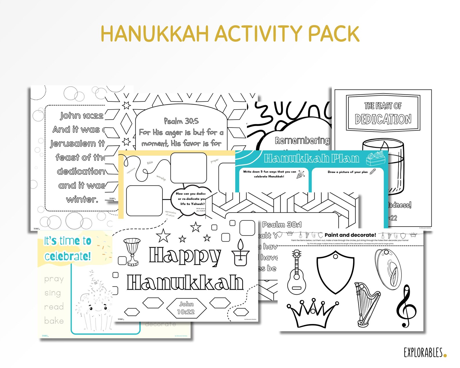 Feast Day Activity Vault Feast of YHWH Passover Feast of Unleavened ...