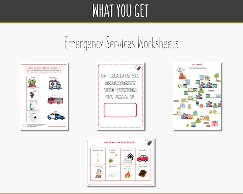 Emergency Services Tuff Tray Bundle With Fire Engine Posters ...