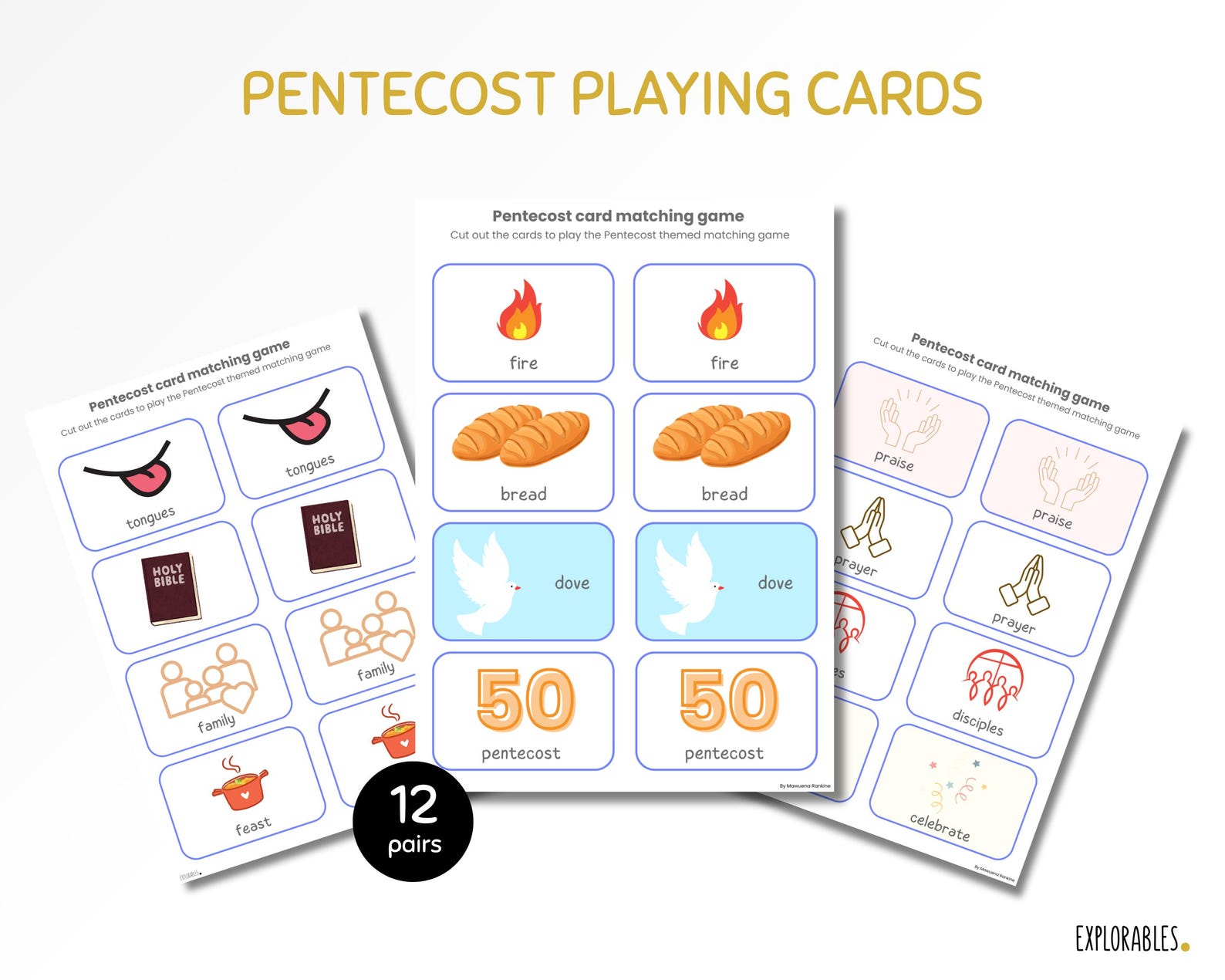 Feast Day Activity Vault Feast of YHWH Passover Feast of Unleavened ...
