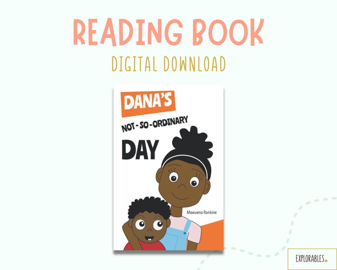 Childrens Reading Book Digital Download Empowering Theme Homelessness ...