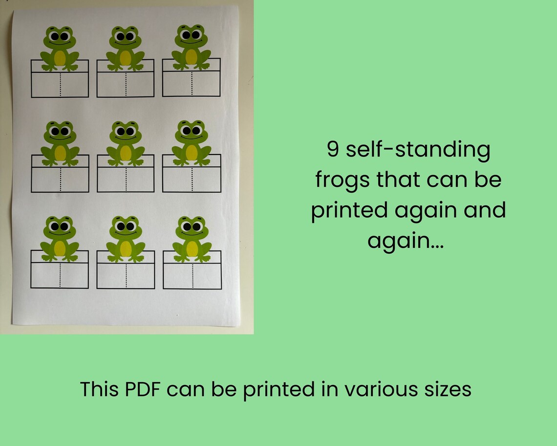 Passover Frogs Cutouts Frog Crafts Pesach Frog Activities Children ...