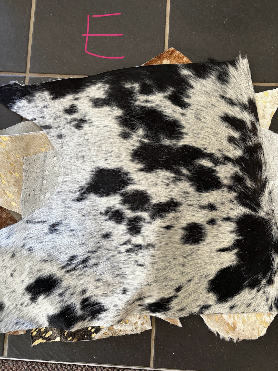 Cowhide Wedding Favours for Guests Real Cowhide Coasters Cowhide ...