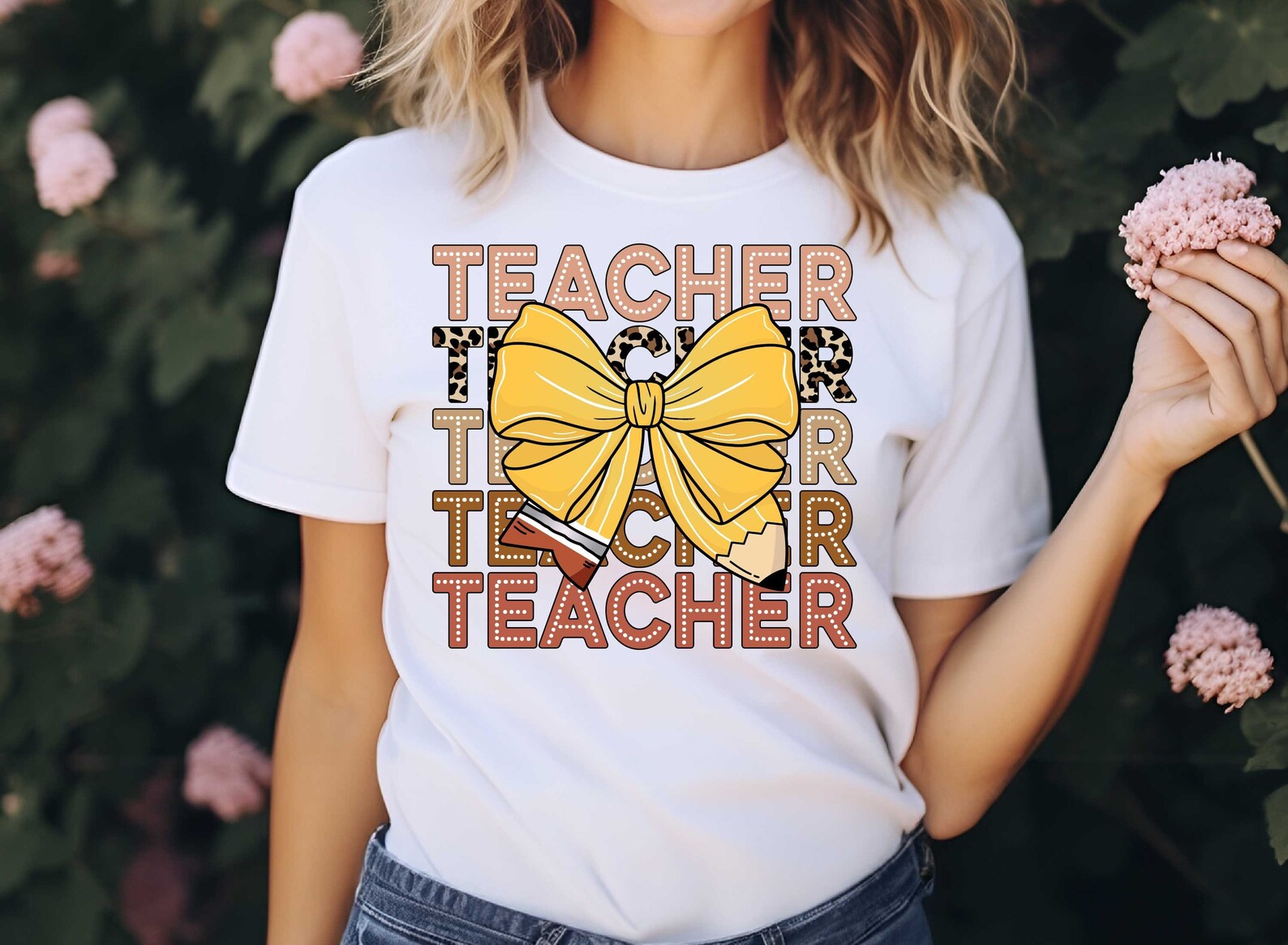 Coquette Teacher Png Back to School Png Teacher Appreciation Gift ...