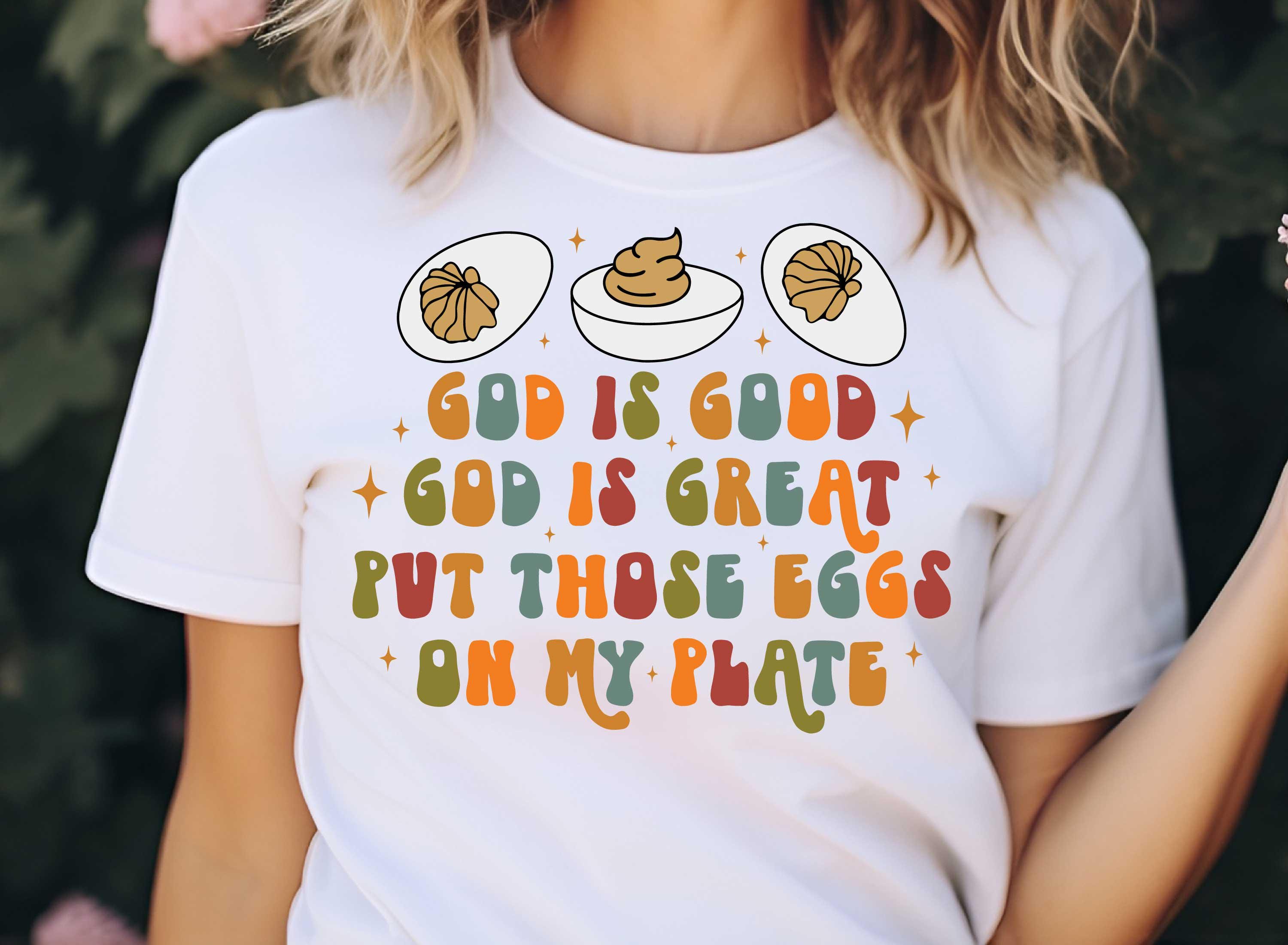Deviled Egg Svg, God is Good God is Great Svg, Funny Thanksgiving Svg ...