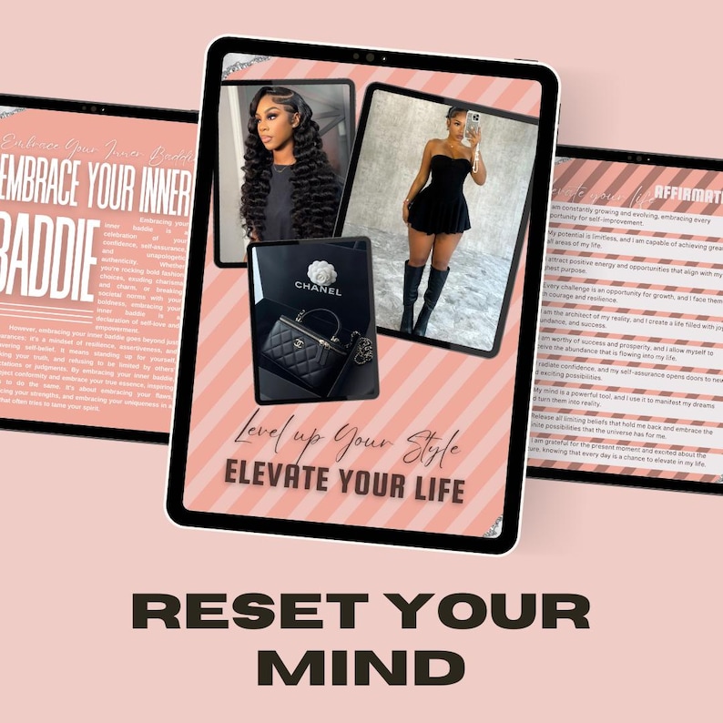 Elevate Your Life Guide: Editable Digital Download for Confidence, Growth, and Success - Etsy