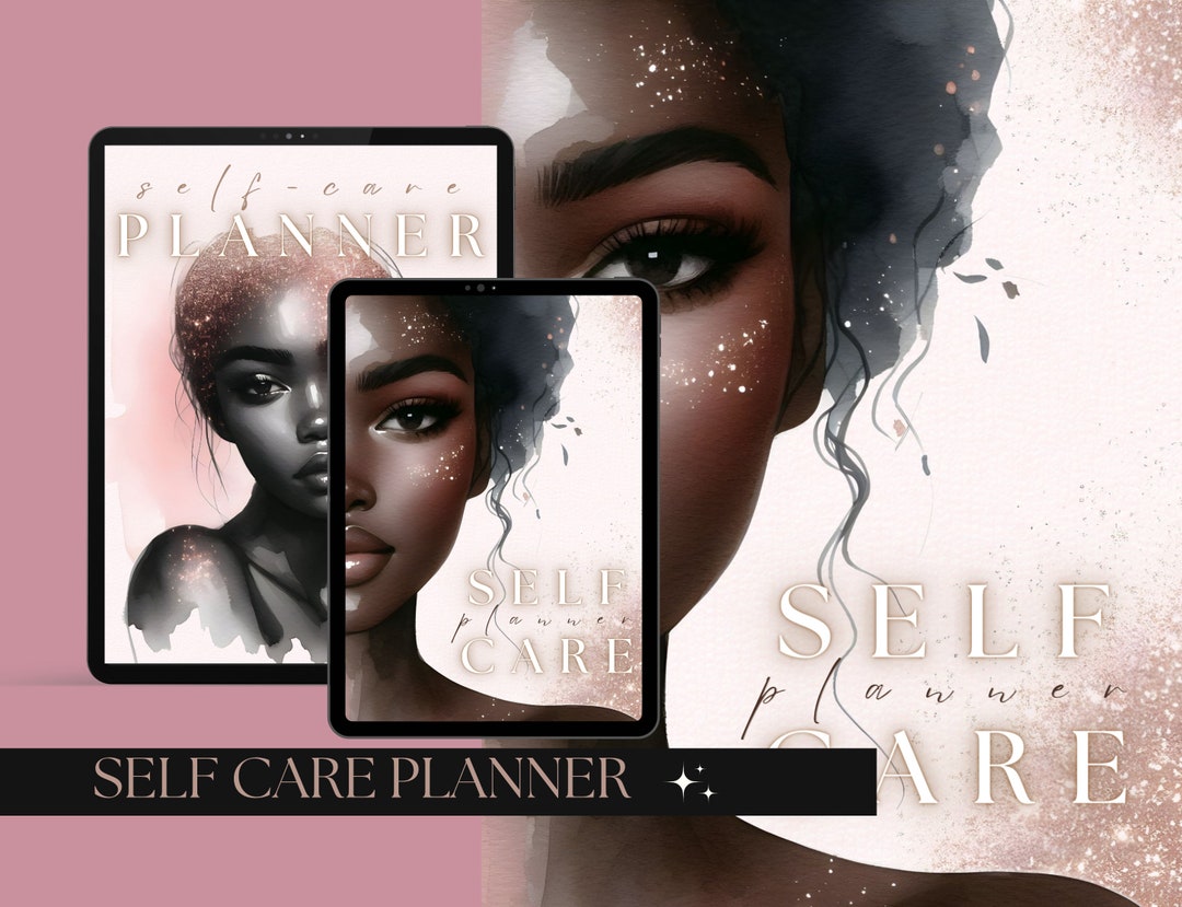 Black Girl Magic Self-care Planner | Wellness and Growth Journal ...