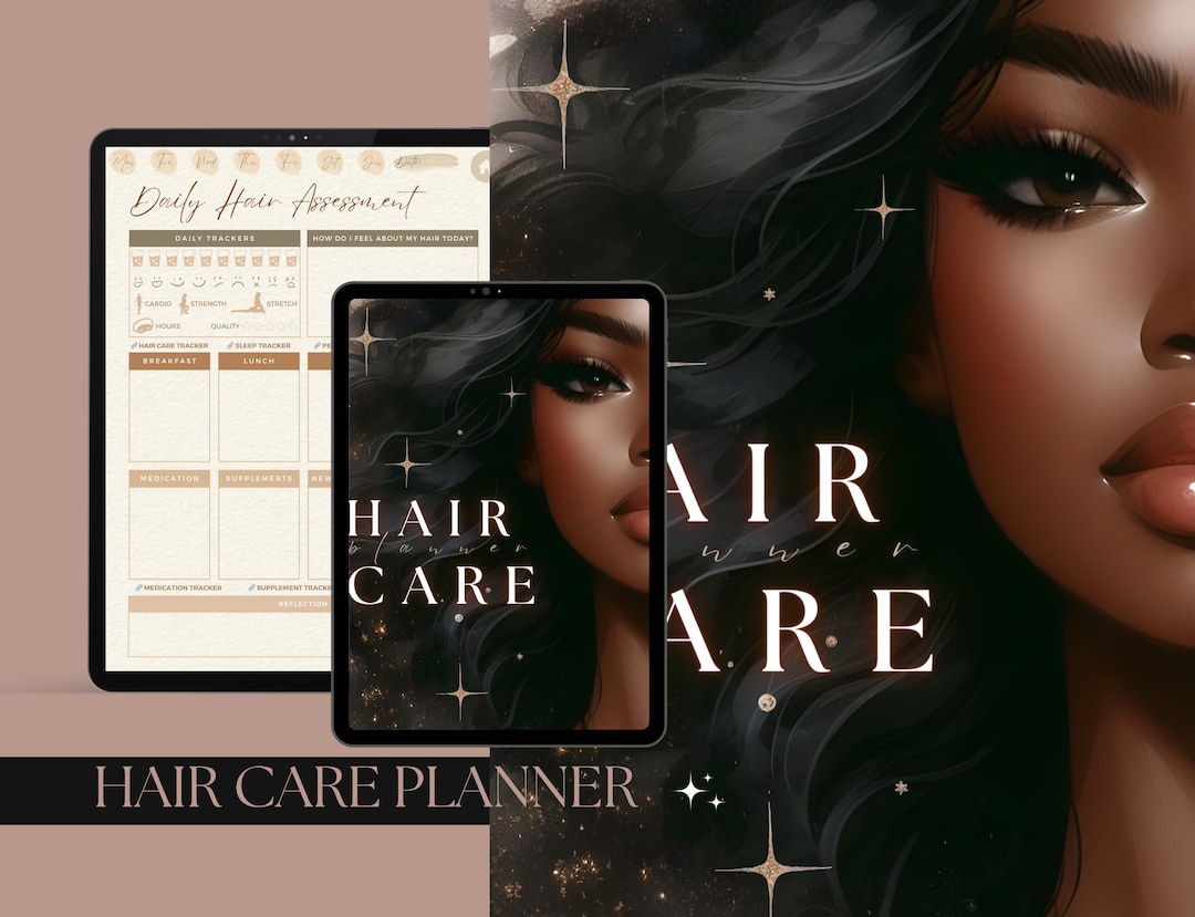 Embrace Your Crown: Black Girl Magic Hair Care Planner for Confident ...