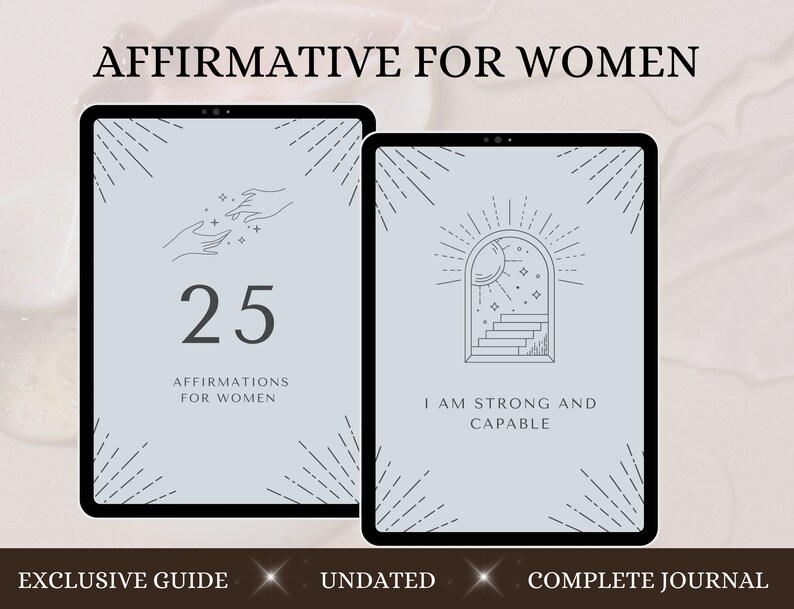 Empower Her: Printable Affirmations Guide for Women, PDF - Etsy