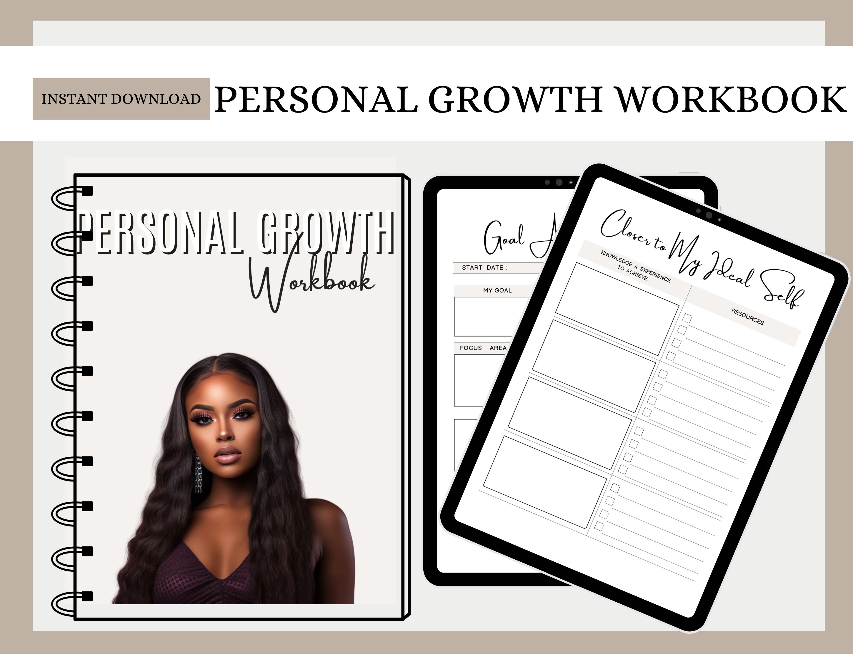 Pathways to Personal Growth: Printable PDF Workbook for Self-discovery ...