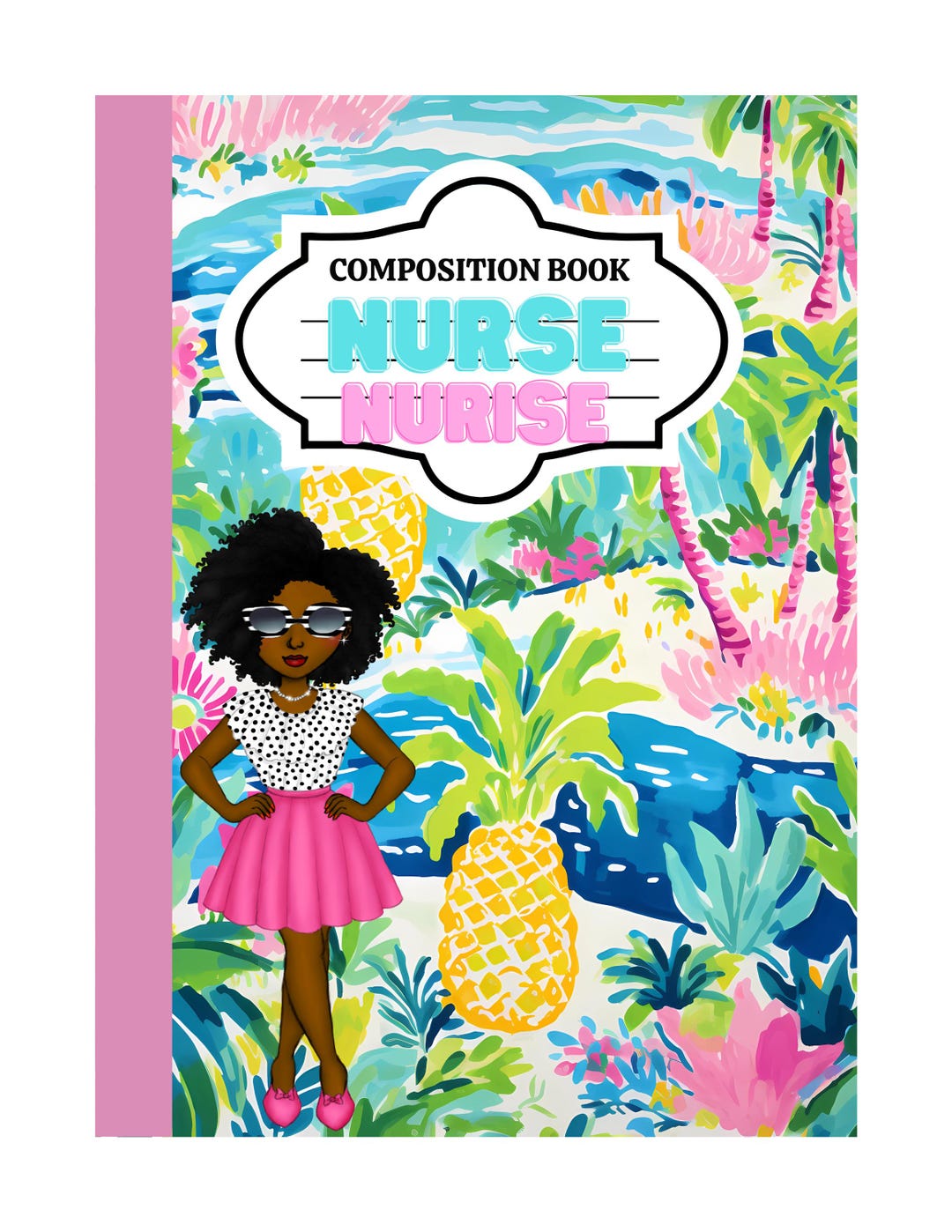 Composition Notebook. Back-to-school Combo Pack Pencil Covers. Fun ...