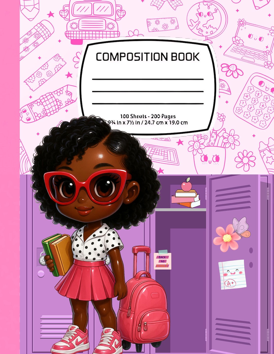 Composition Notebook .back-to-school Combo Pack. Covers.crayon Covers ...