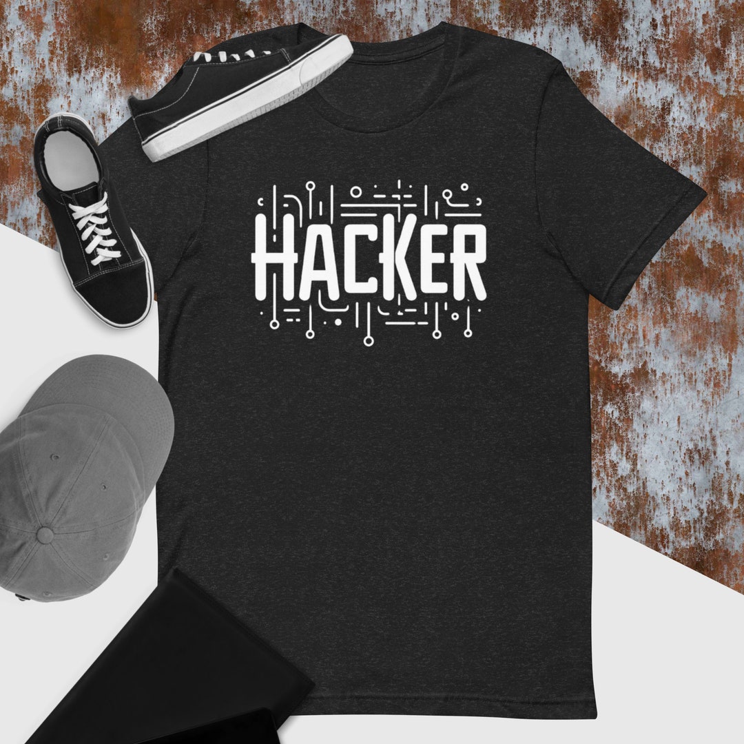 Hacker Circuit Board T-shirt - Cybersecurity Gift - Etsy